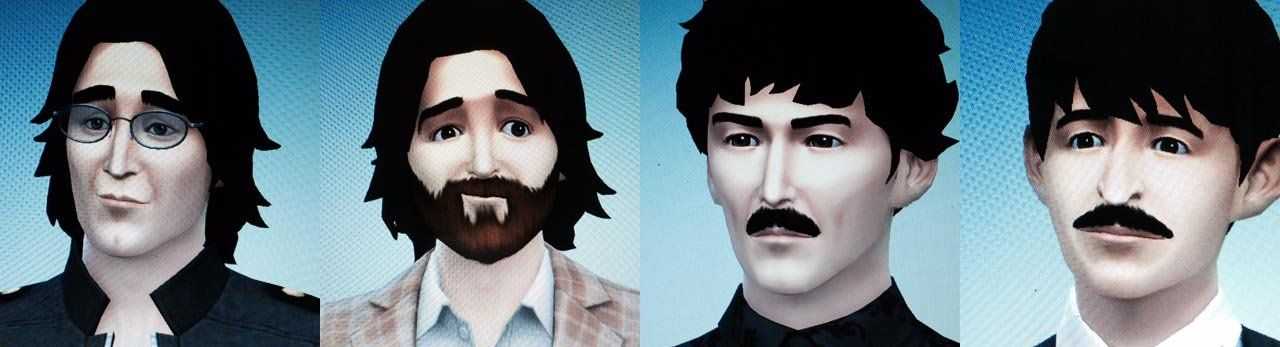 The Sims 4: ricreati i Beatles