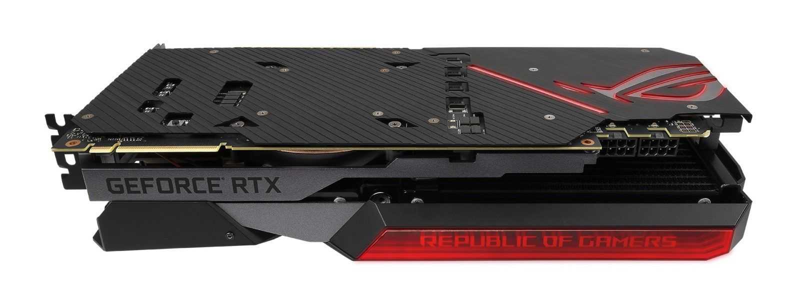 ASUS presenta le schede video ROG Matrix RTX 2080 Ti con raffreddamento ...