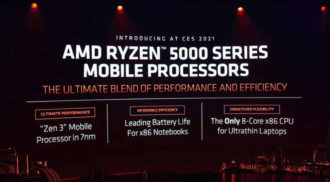 AMD Ryzen 7 5800U: a CES 2021 ecco la prima CPU Zen 3 a 8 core per ...