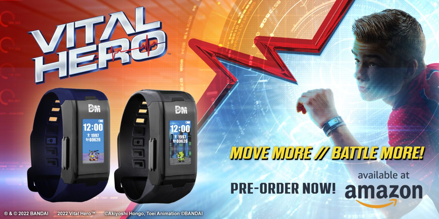 Bandai Namco presenta Vital Hero. Smartwatch con Digimon potenziabili ...