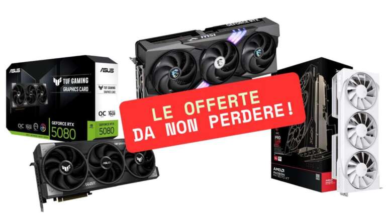 GPU da sogno in sconto: le offerte Amazon su GeForce RTX 50 e Radeon RX ...