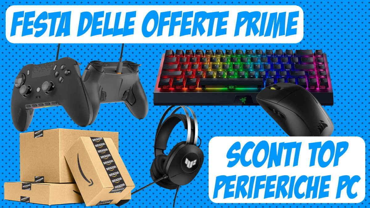 Sconti imperdibili su periferiche PC e accessori gaming: le migliori offerte della Festa Prime ...